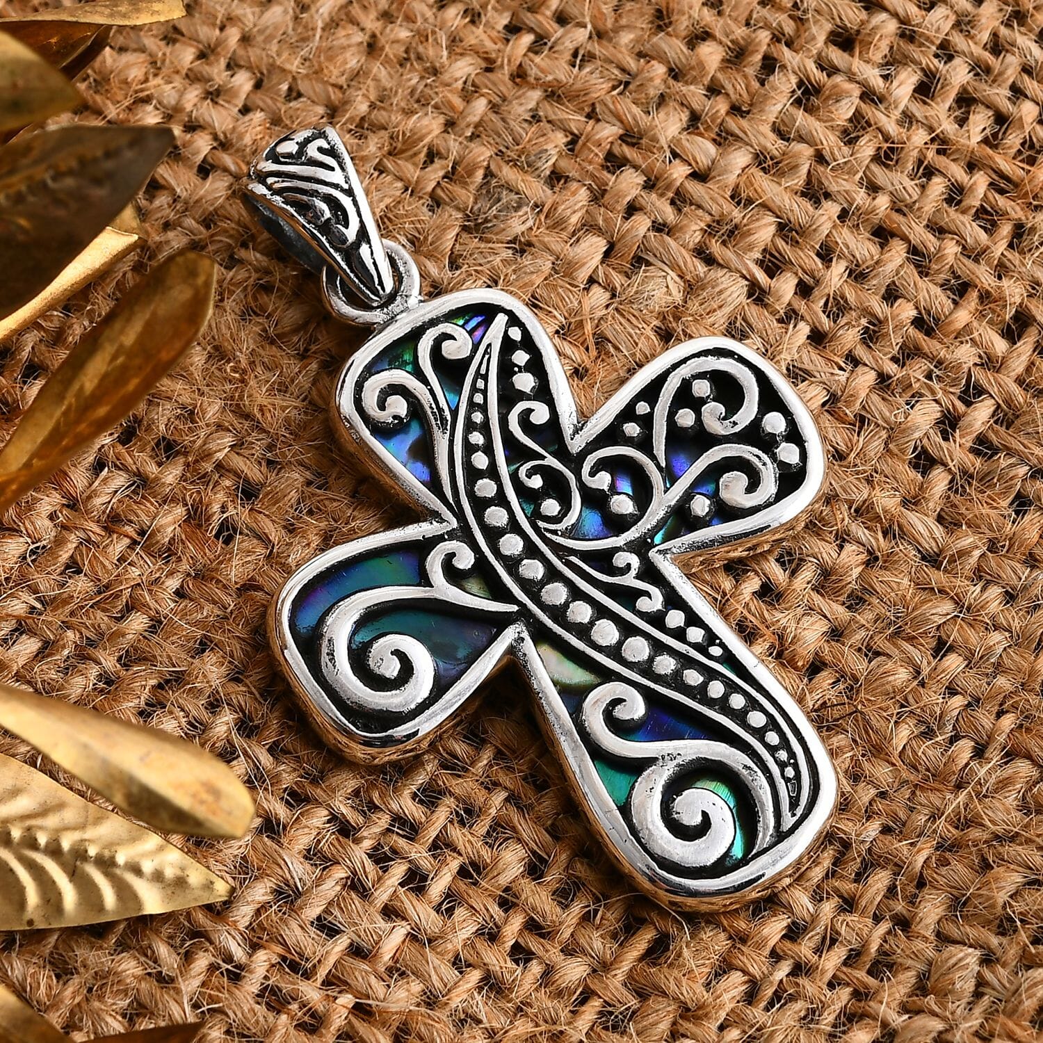 Bali Legacy Abalone Shell Cross Pendant – A Symbol of Protection and T ...